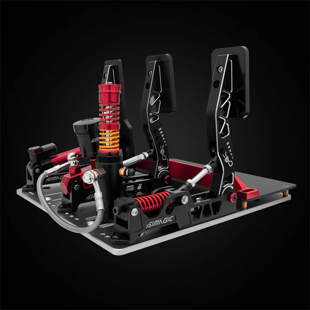 SIMAGIC Crimson Edition P2000-R Hydraulic Pedals (Triple) – JooTech Online